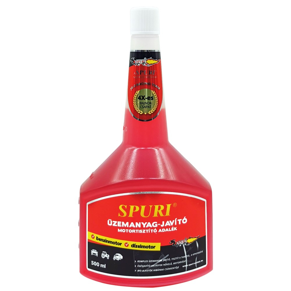 Spuri motortisztító multifunkciós üzemanyag adalék 500 ml