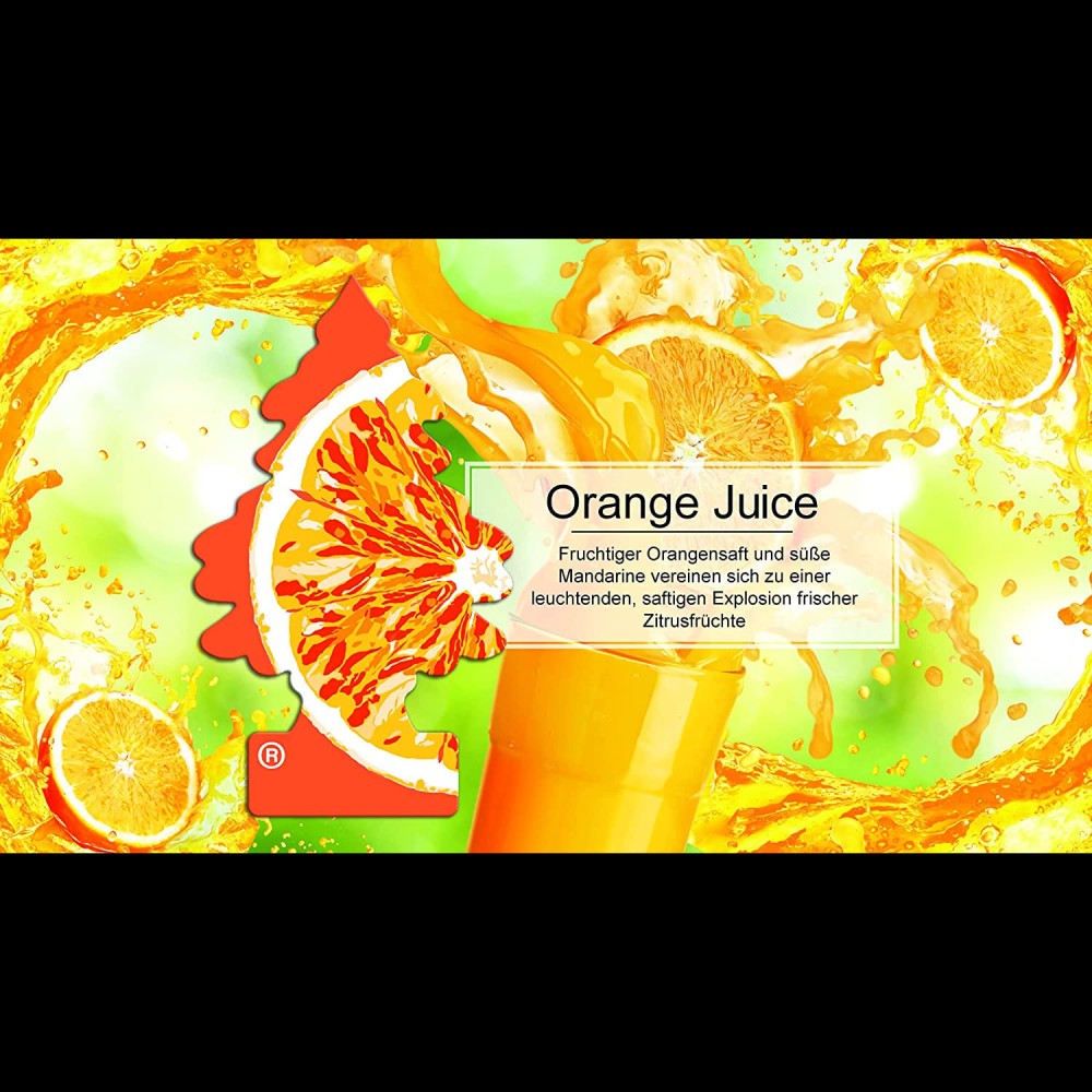 Illatosító Wunder-Baum Orange Juice (narancs szörp) illatú vásárlása